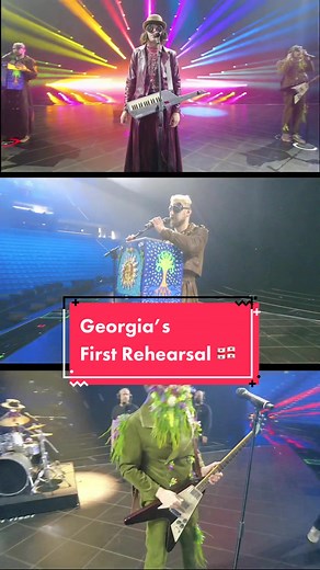 Circus Mircus with a joyfully eccentric first rehearsal for Georgia 🇬🇪 #EurovisionTikTok #Eurovision2022 #Eurovision