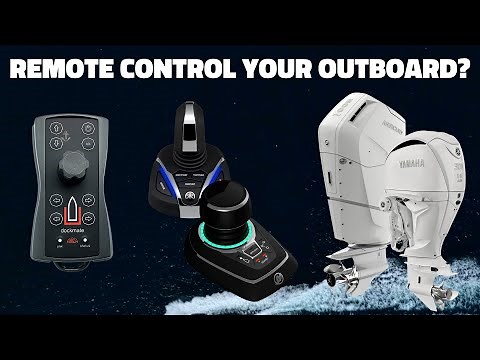 Remote control your outboard? YES you can! | Dockmate Wireless Remote Control