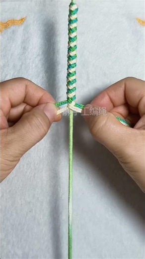 Sharing a simple hand rope weaving method