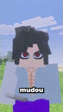 como VIRAR O SASUKE no MINECRAFT! #minecraft #naruto #shorts