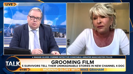 25K views · 851 reactions | Mike Graham analyses a “powerful” Channel 4 documentary telling the story of five grooming gang victims. “Pretty harrowing stuff!” | TalkTVUK | Facebook