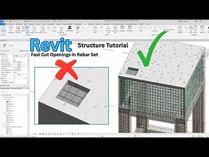 How to Quickly Cut Openings in Rebar Set in Revit Structure – Graitec Tutorial