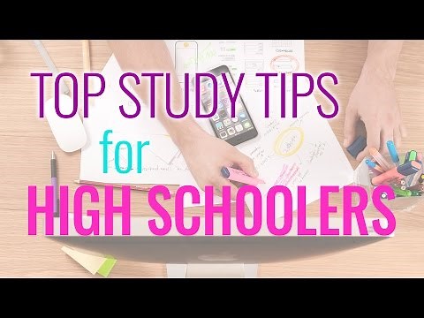Top Study Tips for High School