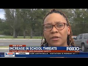 2 teens arrested in connection to threats to school campuses