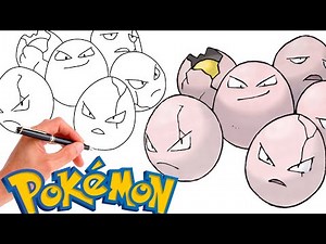 How To Draw EXEGGCUTE POKEMON #102 | Generation 1
