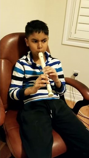 Harry potter theme with Recorder