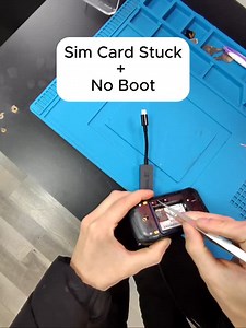 🚨The Sim Card Was Stuck and Wouldn’t Boot! 👢 Are you having a tech problem? We accept mail ins! We have a Mail-In Link that’s in our bio and we’ll bring your device back to life! 🩺💊 #phonerepair #phone #tech #phonecase #repair #repairshop #electronics #electronicsrepair #electronicrepairshop #digitaldoctor #digitaldoctormarketing #mailinrepair #education #storytime #tips #reseller #review #techtip # | Digital Doctor Repairs