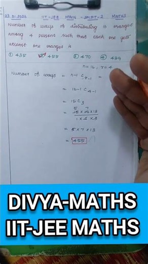 IIT-JEE videos in Divya-Maths, IIT-JEE-Maths
