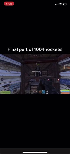 Achieving 1000 Rockets in Rust Console Gameplay