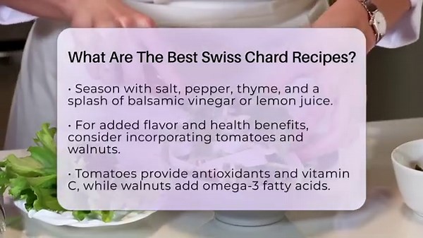 What Are The Best Swiss Chard Recipes? - The Recovery Kitchen