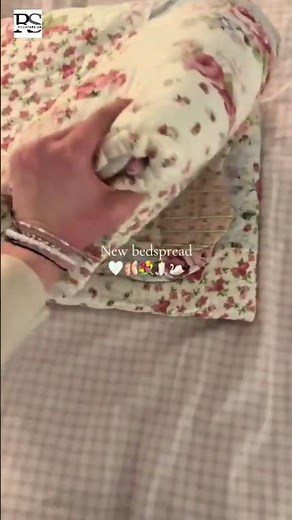 Quilted Floral Patchwork Bedspread 🌸 | Elegant Bedroom Makeover | Free Shipping UK 🇬🇧