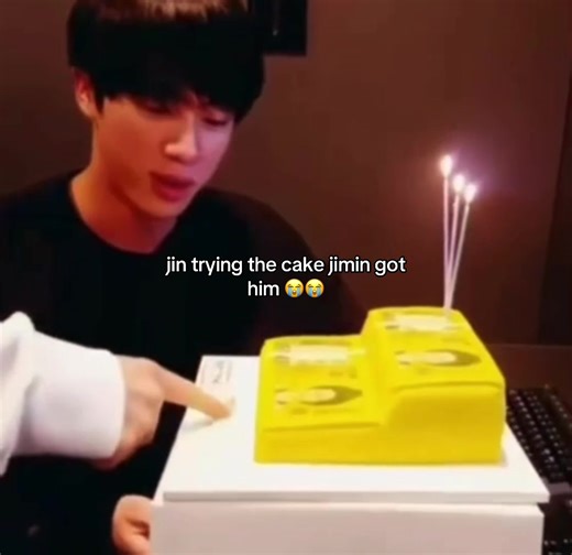 Jin's Reaction to Jimin's Sponge Cake Prank