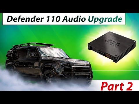 Defender 110 Audio Upgrade | Equipped with Meridian Sound | Part 2