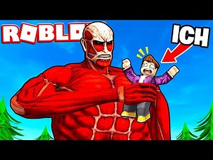 KÄMPFE GEGEN RIESEN TITANEN in Roblox! (Slashing Simulator)