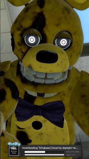 FNAF Movie Spring Bonnie Jumpscare (Gmod Nextbots)