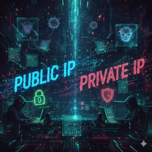 Public IP vs Private IP Difference Explained 🔐🌐 | Telugu