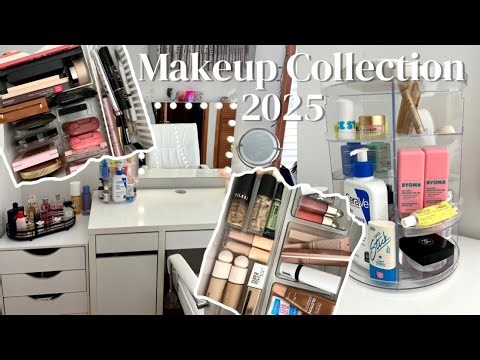 MAKEUP COLLECTION 2025 || updated makeup & skincare