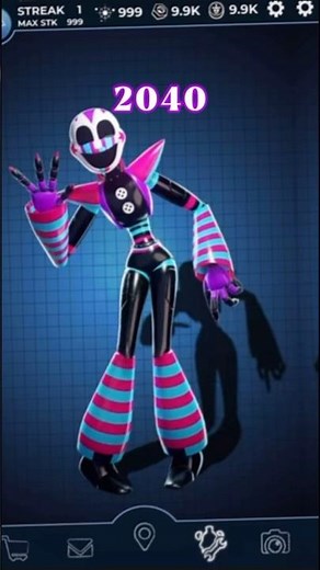 the Puppet Evolution 🔥 | FNaF AR Edit #fnaf #fnafedit #thepuppet #fnafar #fnaf2 #fyp