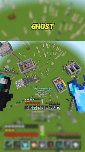 Minecraft PE mace practice #minecraft #mcpe #short