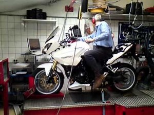 Triumph Tiger 1050 on Tovami Dyno - TuneBoy tuning