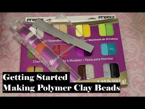 Starting To Make Beads With Polymer Clay Tutorial