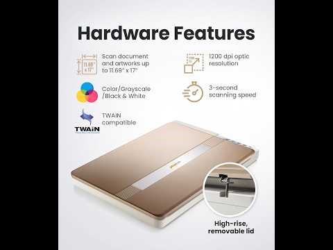 Plustek OpticSlim 1680 Review - High Speed Large Format Flatbed Scanner