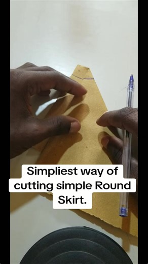 Easy Guide to Cutting a Simple Round Skirt