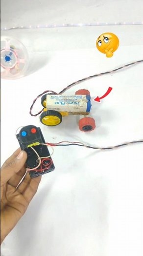 How to make remote control car|| diy rc car #shorts