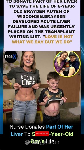 The transplant was successful, and both Brayden and Cami recovered #shorts