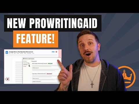 Manuscript Analysis - ProWritingAid New Feature