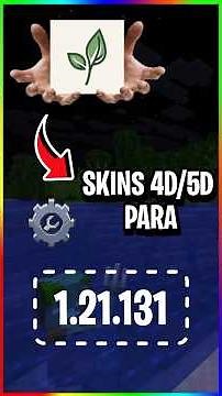 ✅️ 4D & 5D Skins 🔥 Minecraft Mods and Skins ✨️ Easy Tutorial! ✅️