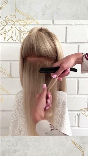 Curls with Curling Irons - 33 mm