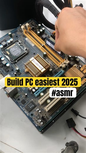 How to build PC 2025 #asmrbuildpc #mohamedhehe
