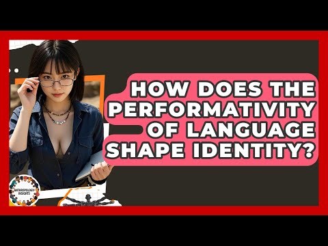 How Does The Performativity Of Language Shape Identity? - Anthropology Insights