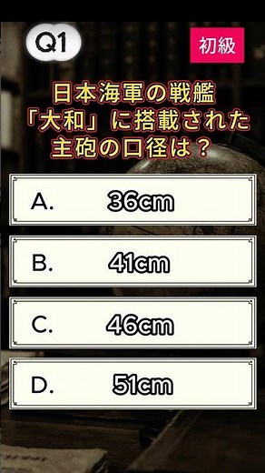 この口径、何mmか分かる？戦記好きなら全問正解必須#解説 #ゲーム #歴史 #steam #ミリタリー #雑学 #戦争 #教養 #軍事 #ww2#日本海軍 #豆知識 #shorts #世界史#サイズ