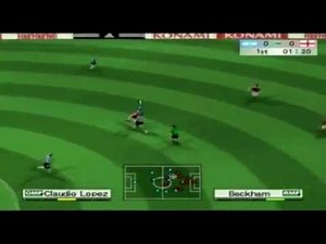 Pro Evolution Soccer 4 PS2 Gameplay