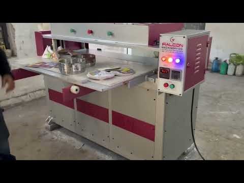 Hydraulic Envelope Die Cutting Machine 52×26” | Falcon Machinery Co. Amritsar | Full Working Video