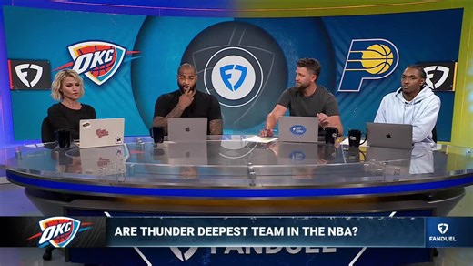 Boogie Cousins says Ajay Mitchell is a great example for kids watching the NBA 💯 "Undrafted out of UC Santa Barbara, now he's playing 38 minutes on the defending champs." - Chandler Parsons | Run It Back FDTV