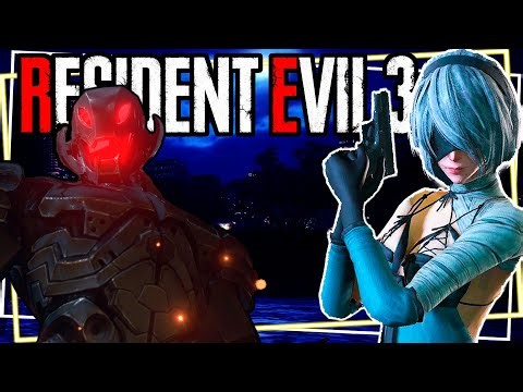 ¡2B vs ULTRON! 🥵| RESIDENTE EVIL 3 REMAKE [EP2 MODS]