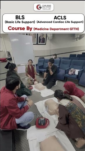 BLS (Basic life support) and ACLS (Advanced cardiac life support) by Medicine department GTTH.