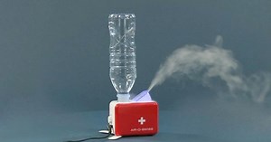 Air-O-Swiss provides humidity on the go