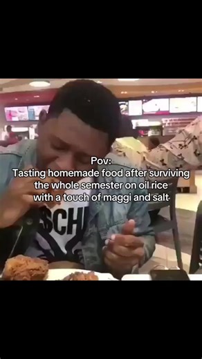 Surviving on Oil Rice: The Best Homemade Food Reaction