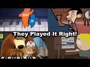 Pianos are Never Animated Correctly (CORRECT Compilation 2)