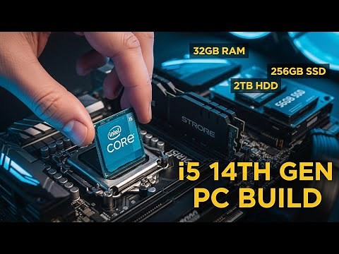 Assembling Intel i5 14th Gen PC | 2GB Graphics | 32GB RAM | 1TB HDD + 250GB SSD | Nextgen Compucare