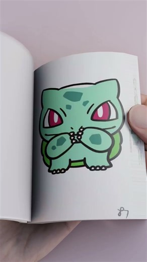 Bulbasaur Bulbasaur Dance Challenge - Flipbook #Creativity #Flipbook