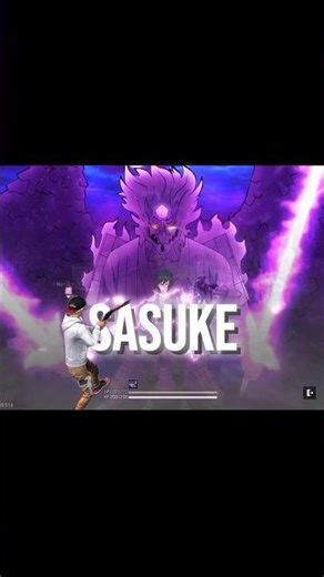 Don't Mess with Sasuke 👿🟣 | Free Fire x Anime Edit || @FUNGAMER2.0_565 #shorts