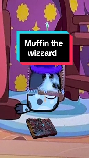 Muffin the Wizzard Cartoon: Dark Magic Shenanigans with Bluey Snickers