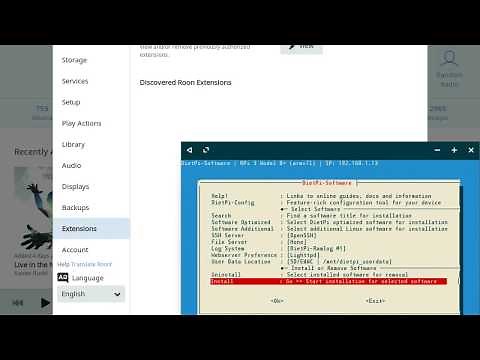 #4 [DietPi] Installing Roon Extension Manager