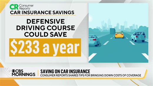 28K views · 143 reactions | The average price for full car insurance coverage in the U.S. is more than $2,300 a year. Consumer Reports’ Brian Vines has tips for lowering consumers’ payments: “It’s imperative that you shop around.” | CBS Mornings | Facebook