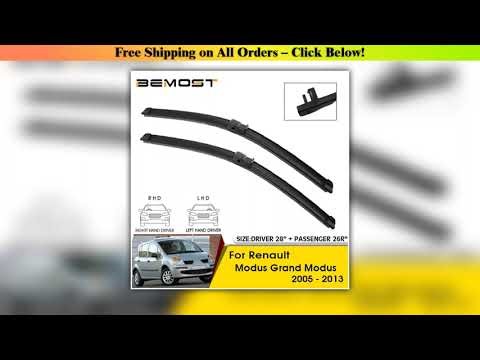 Car Wiper Blades For Renault Modus Grand Modus 2005-2013 Windshield Windscreen Front Window Blades